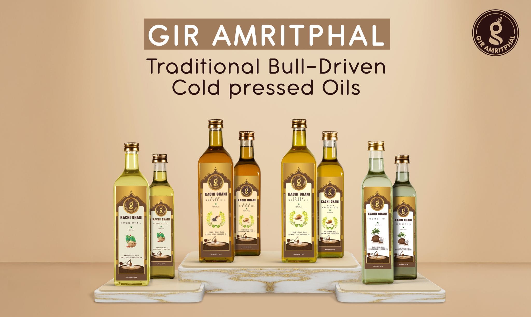 Cold Pressed Oil - Gir Amritphal